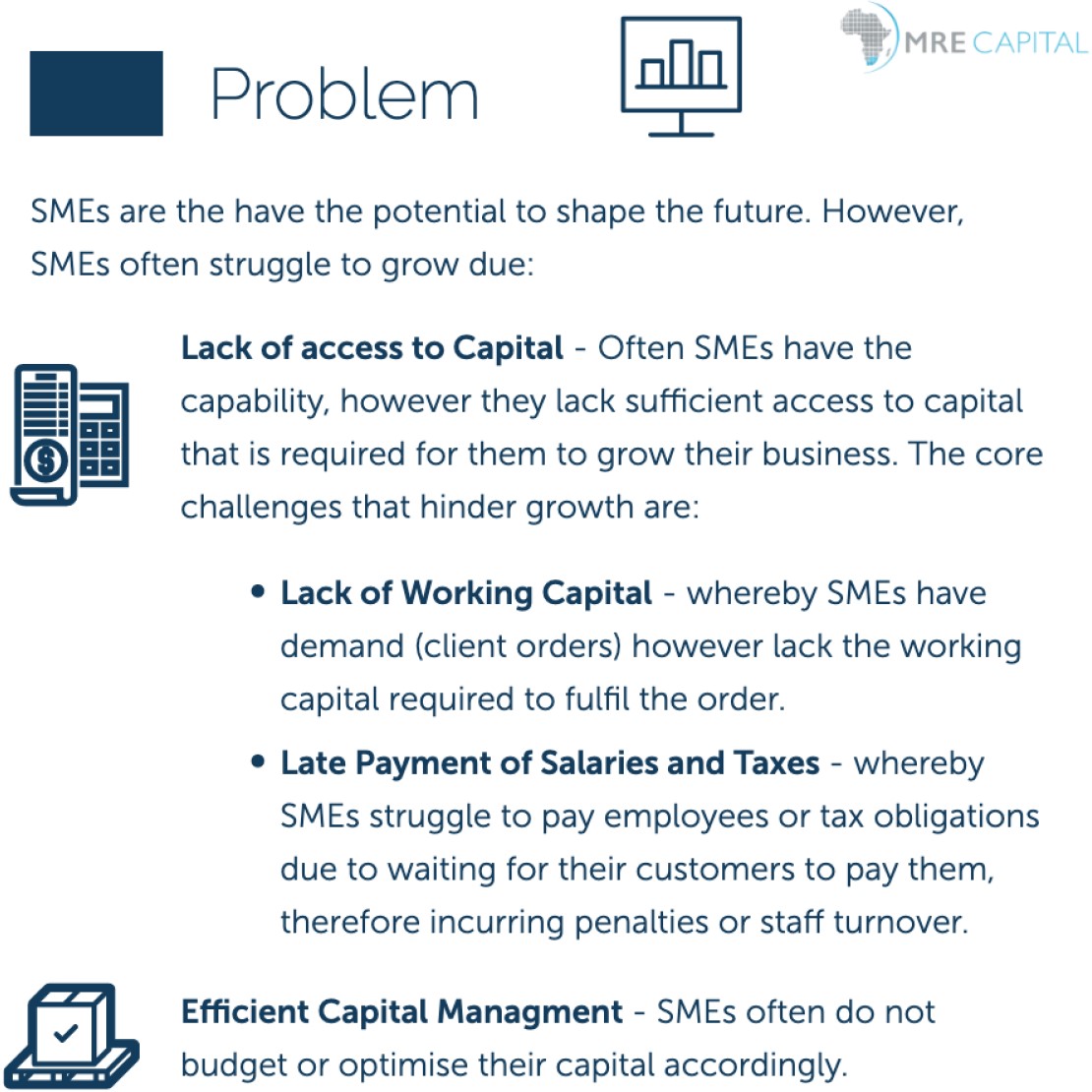 MRE Capital | Empowering Small Business to Reach Their Full Potential